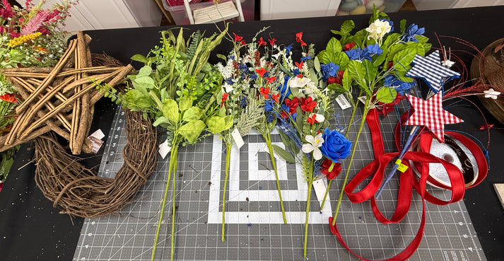 Patriotic Grapevine – Jam Designs and Supplies