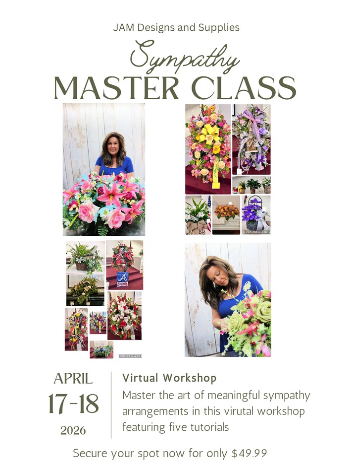 JEN'S SYMPATHY MASTER CLASS WORKSHOP 2026 – Jam Designs and Supplies